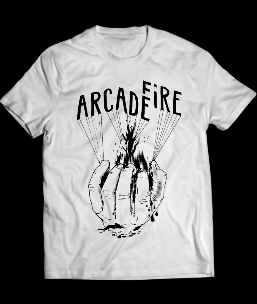 Camiseta Arcade Fire – Ultrav Store
